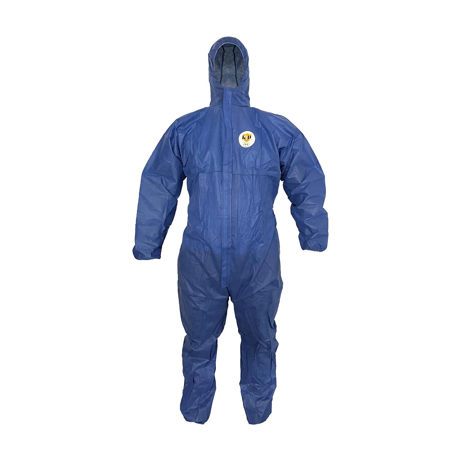 KBL Schutzoverall blau Kat. III - Typ 5+6 | XXL | 20043